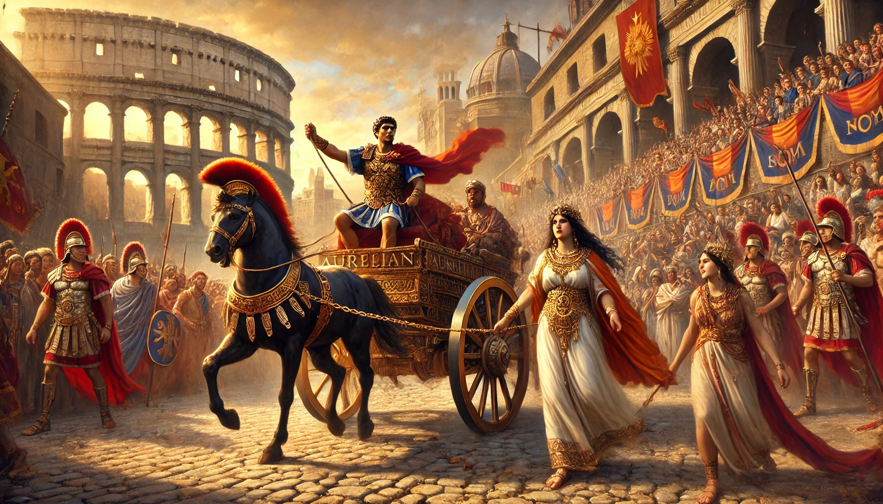 Aurelian’s Triumph: The Fall of Palmyra and the Parade of Zenobia ...