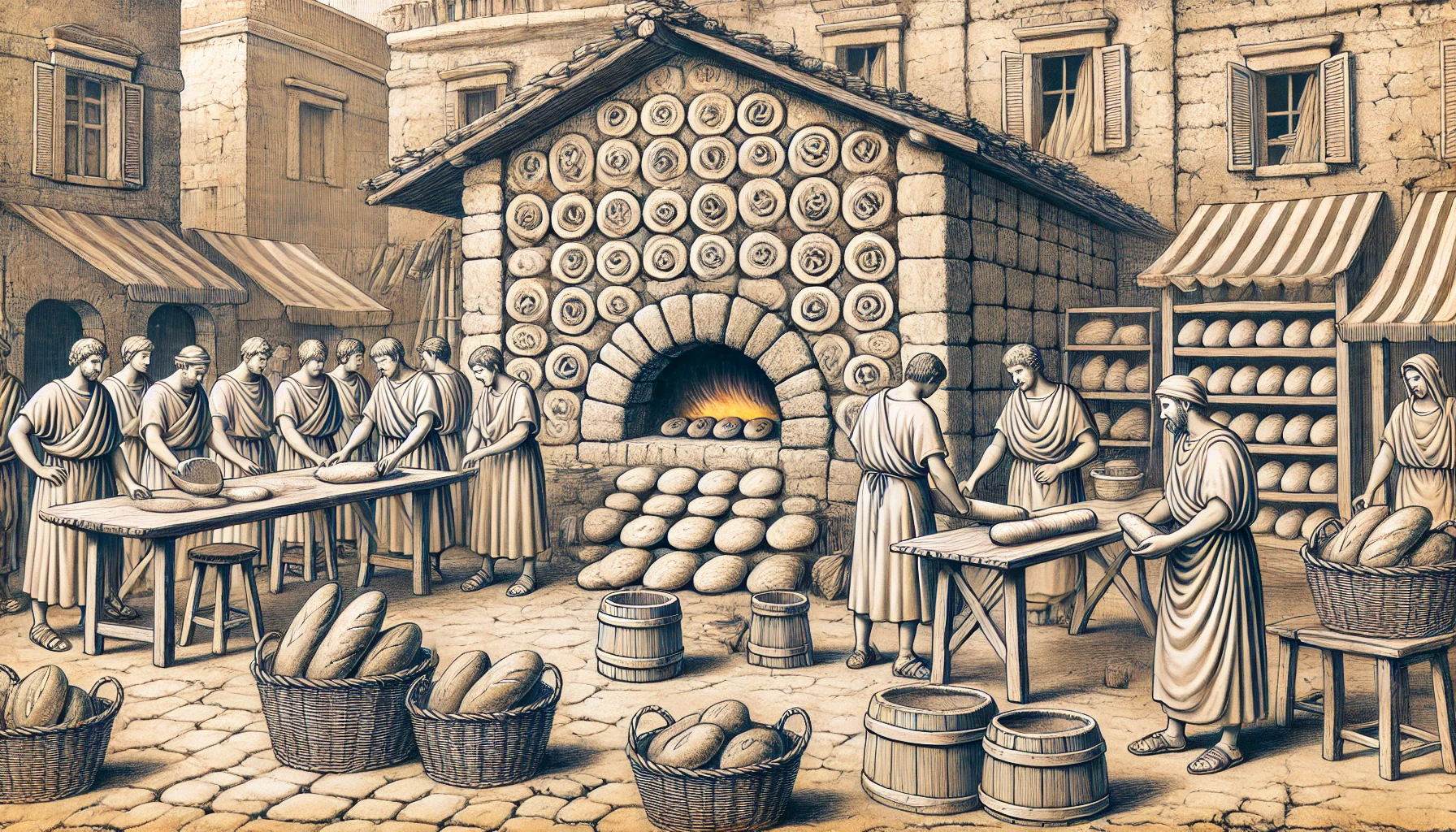 Bread for the People: Inside a Roman Bakery of the 1st Century AD ...