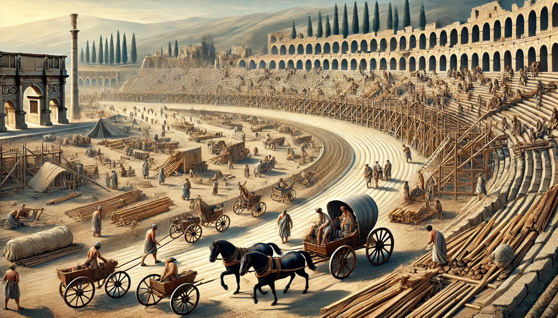 Building the Circus Maximus: Rome’s Grand Arena of Speed and Spectacle ...
