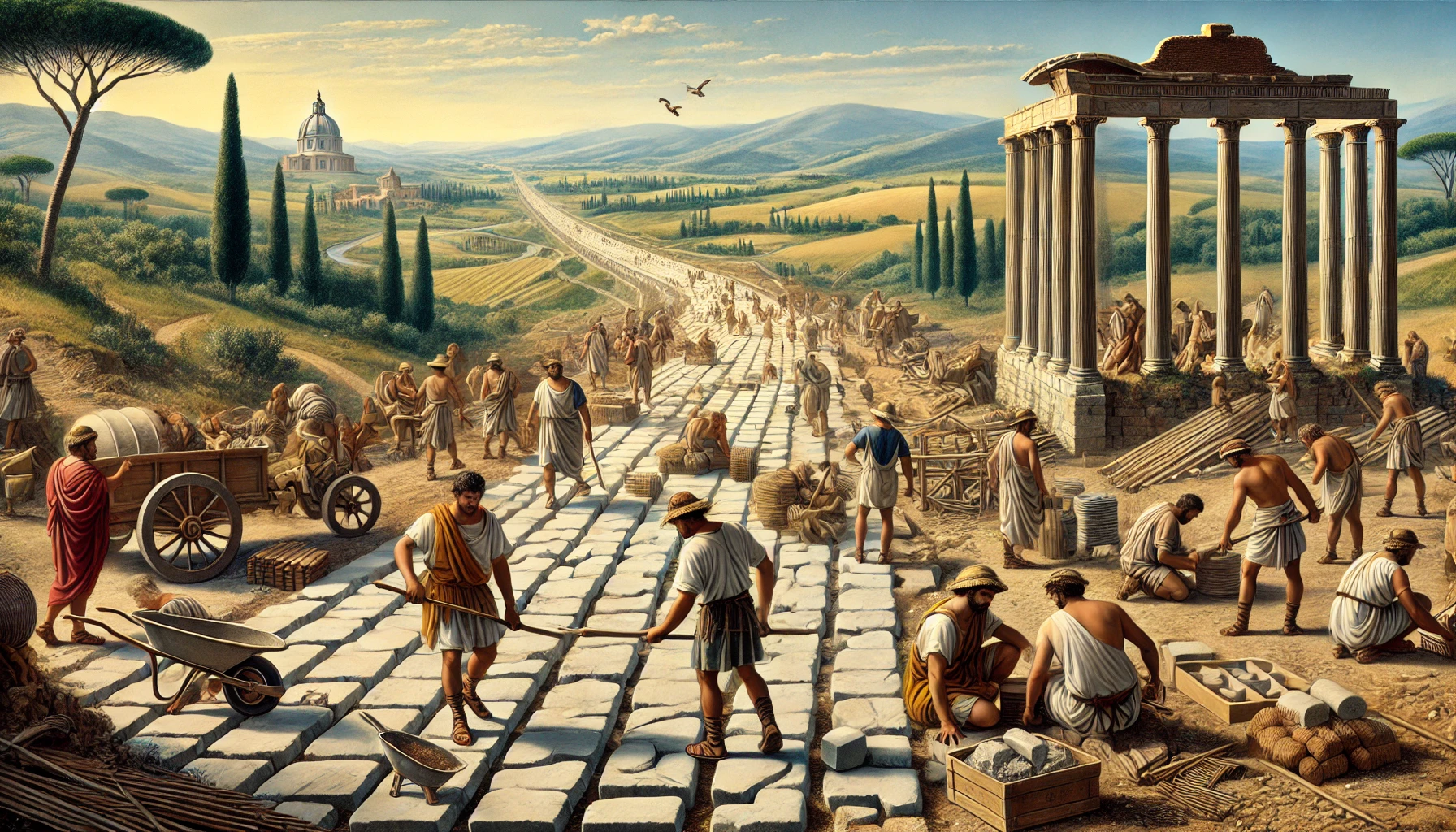 Building the Flaminian Way: The Lifeline of Ancient Rome ~ HistoriaRomana