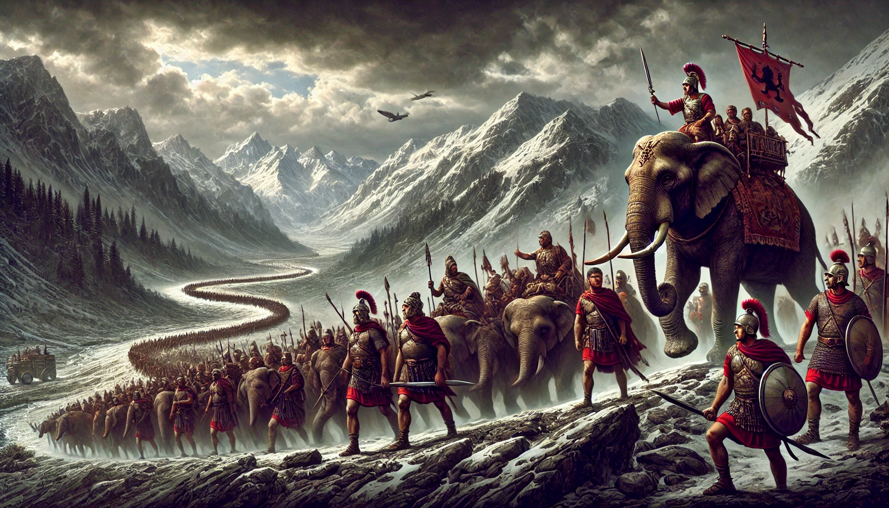 Hannibal’s March Across the Alps: A Tactical Masterpiece ~ HistoriaRomana