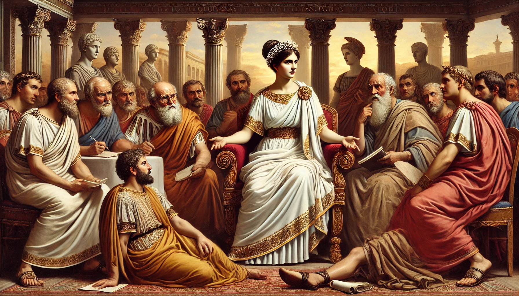 Julia Domna and the Court of Ideas: The Empress of Antioch, 210 AD ...