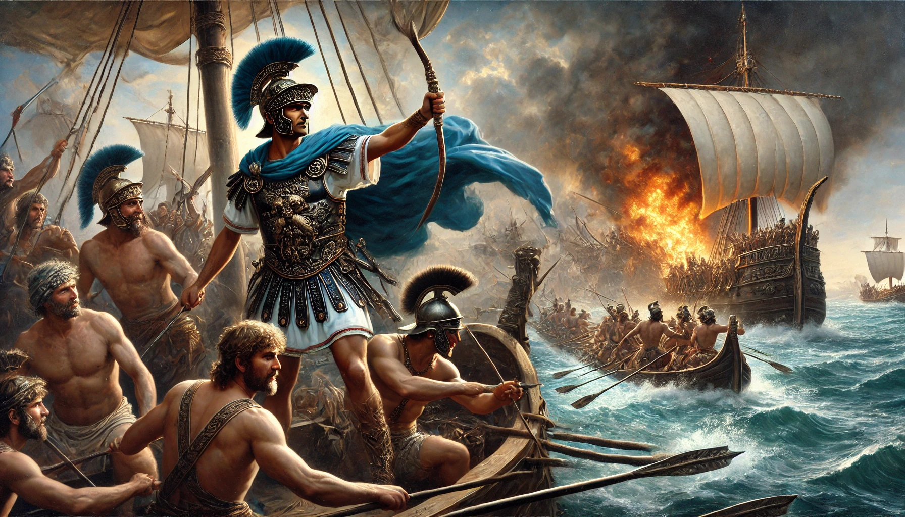 Marcus Agrippa at Actium: The Naval Masterstroke of 31 BC ~ HistoriaRomana