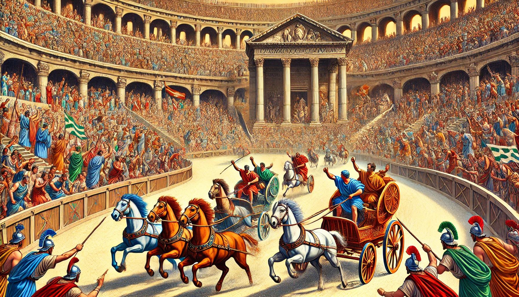 Racing for Glory: Chariot Races at the Circus Maximus ~ HistoriaRomana