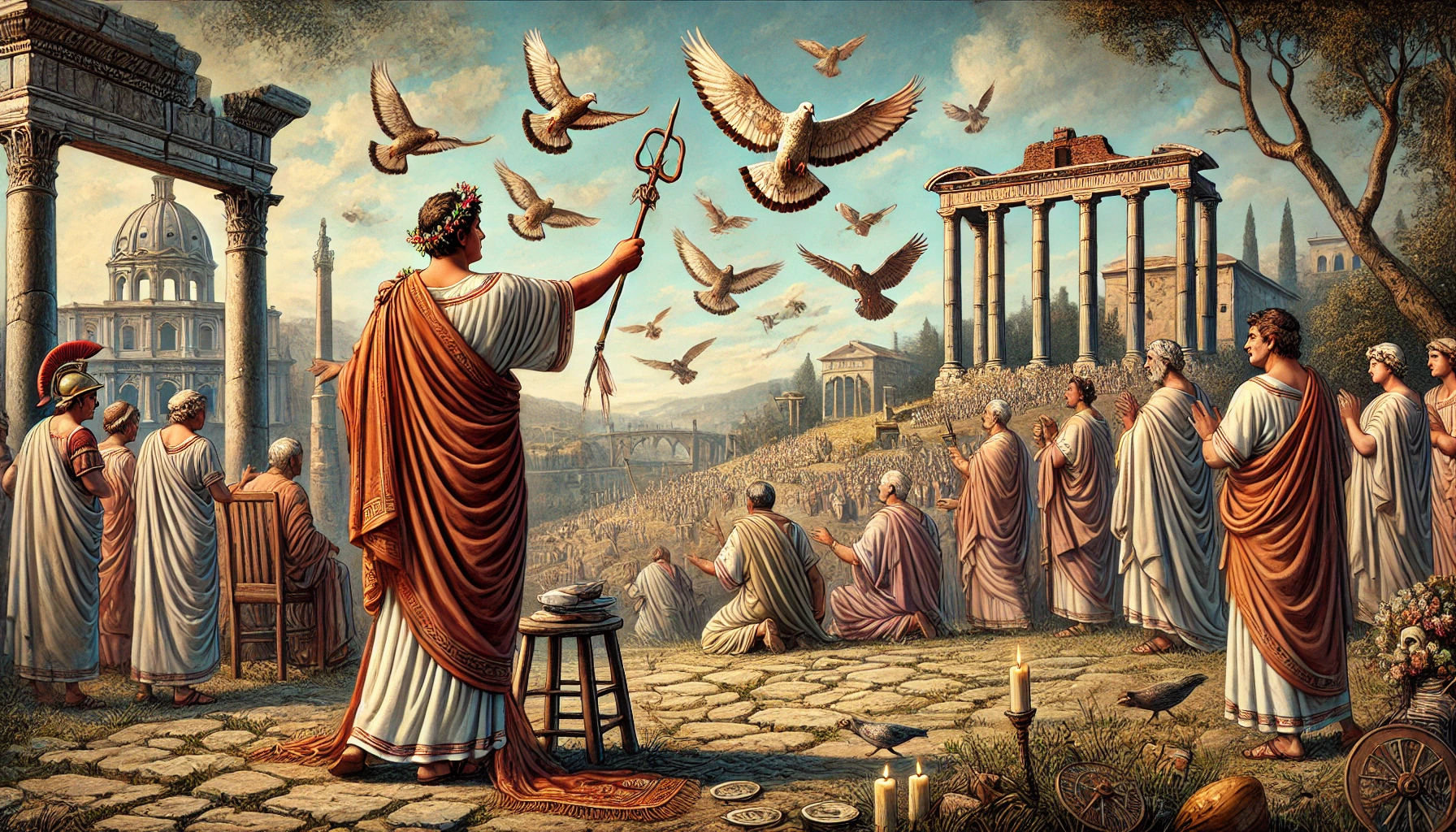 Reading the Skies: Roman Augury and the Sacred Power of Divination ~ HistoriaRomana