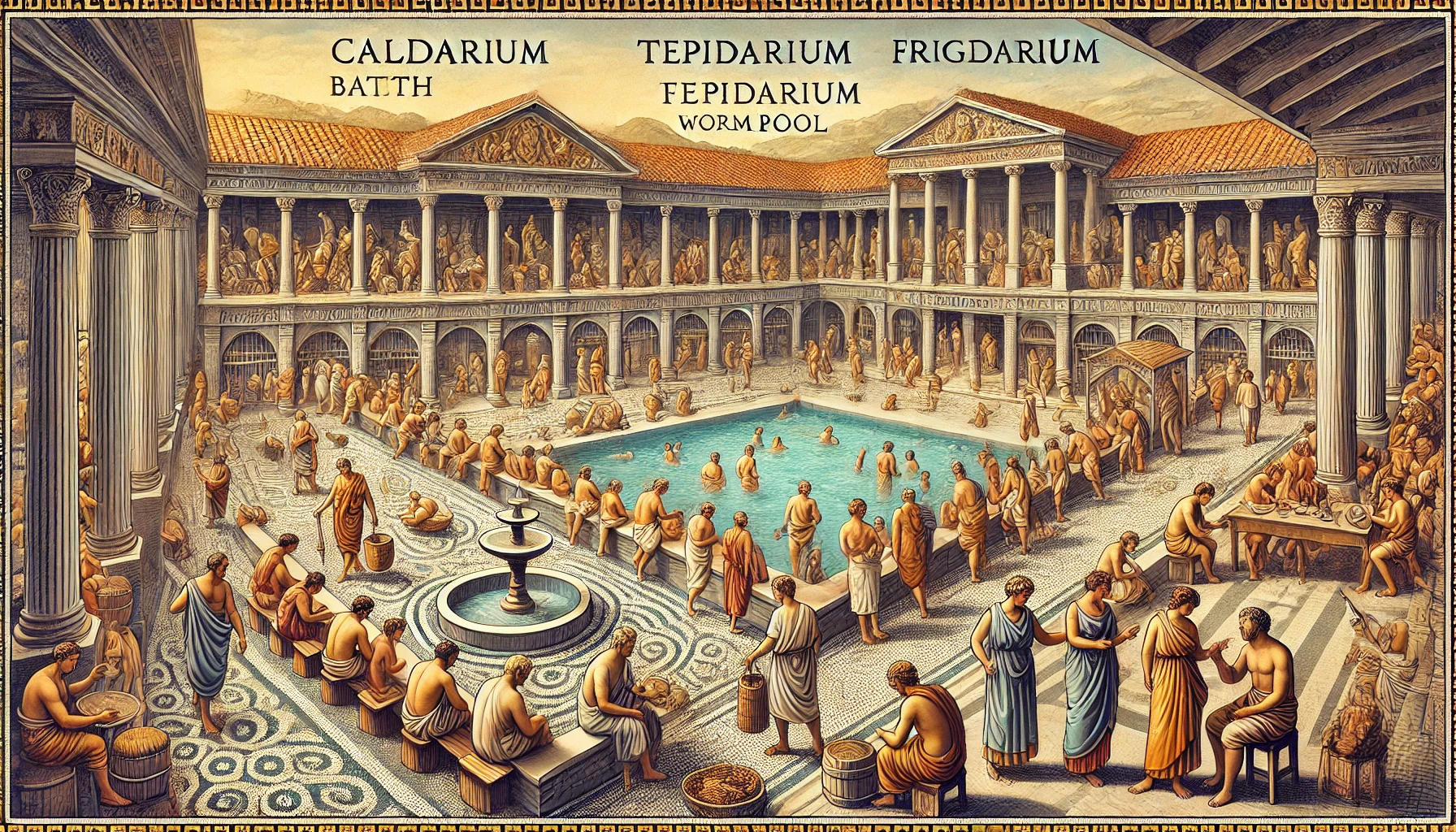 Steam and Society: Inside a Roman Bathhouse in the 1st Century AD ...