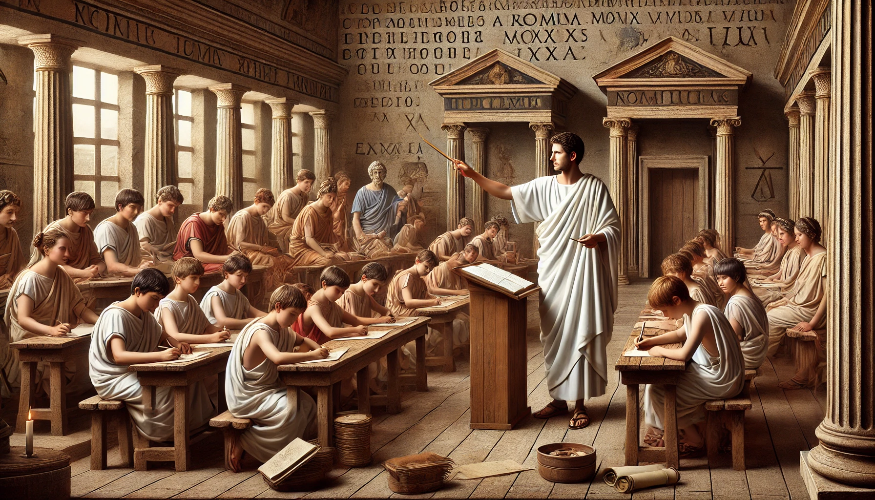 Teaching the Empire: Inside a Roman Classroom of the 2nd Century AD ...
