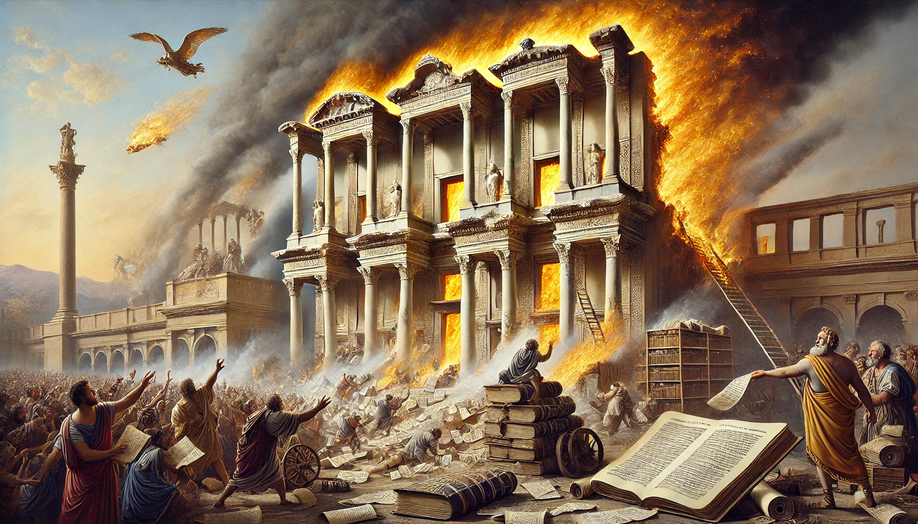 The Burning of the Library of Alexandria: The Loss of Ancient Knowledge ...
