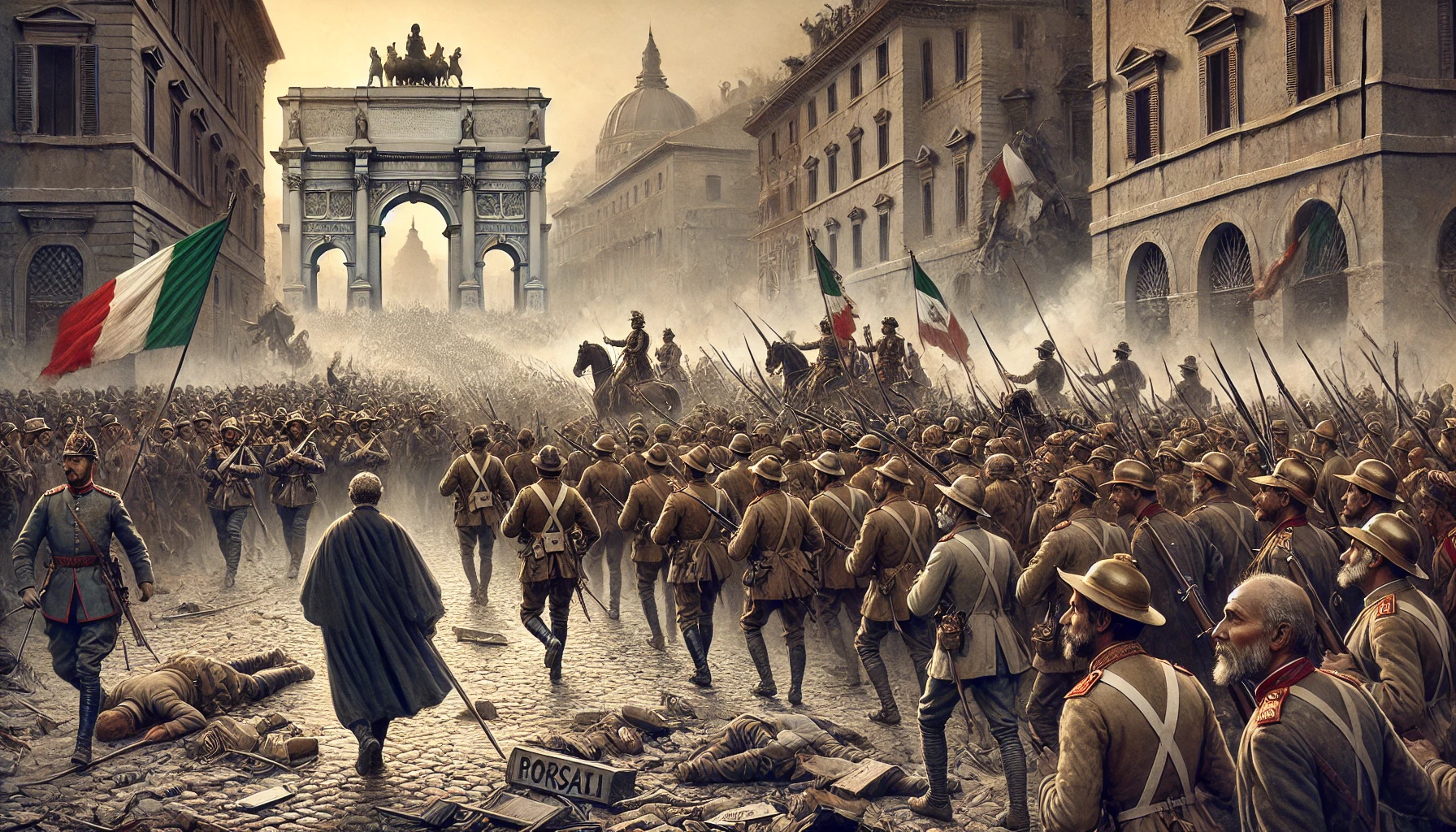The Capture of Rome in 1870: The End of Papal Rule ~ HistoriaRomana