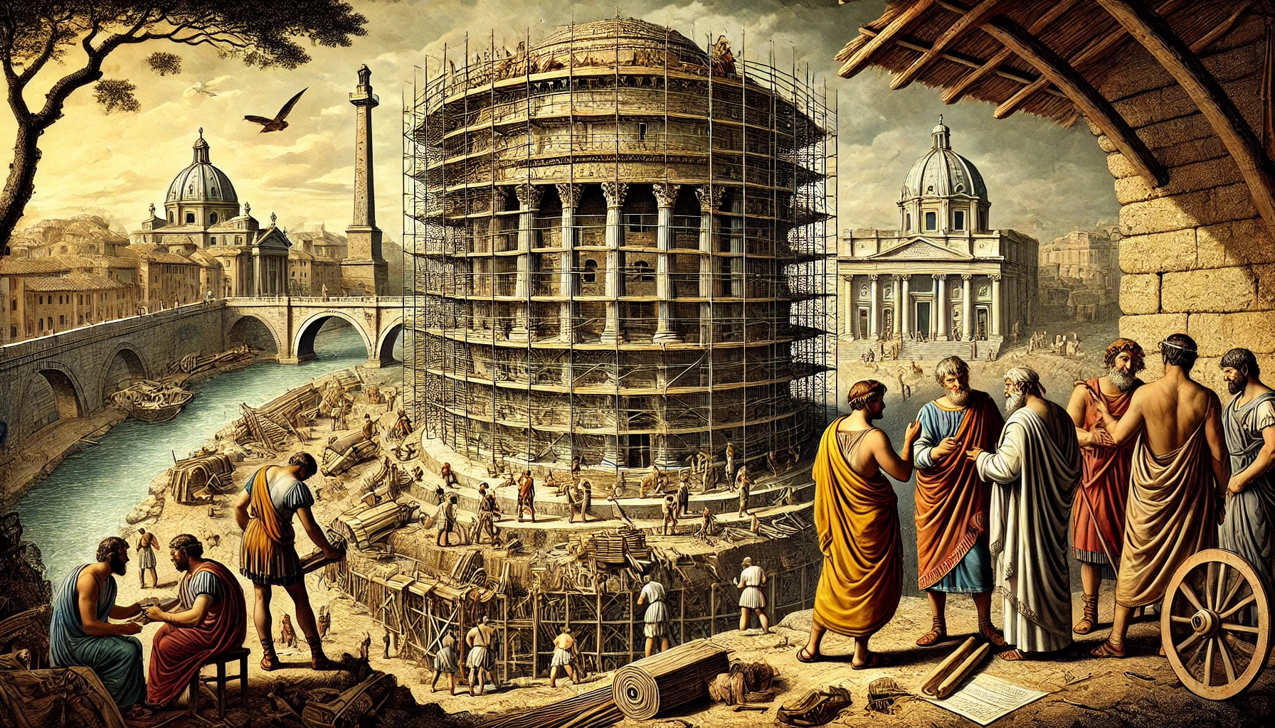 The Construction of Hadrian’s Mausoleum: Rome’s Eternal Fortress ...