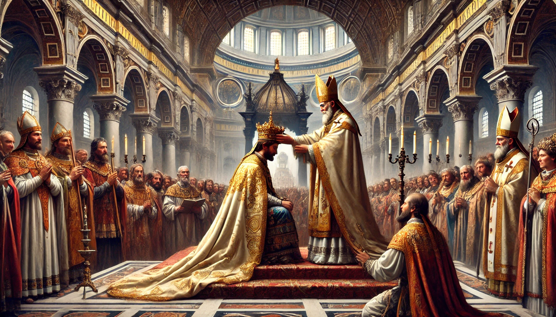 The Coronation of Charlemagne: Rome Reborn in 800 AD ~ HistoriaRomana