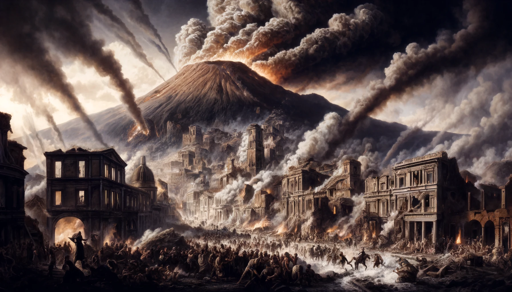The Destruction of Pompeii: The Eruption of Mount Vesuvius in 79 AD ...