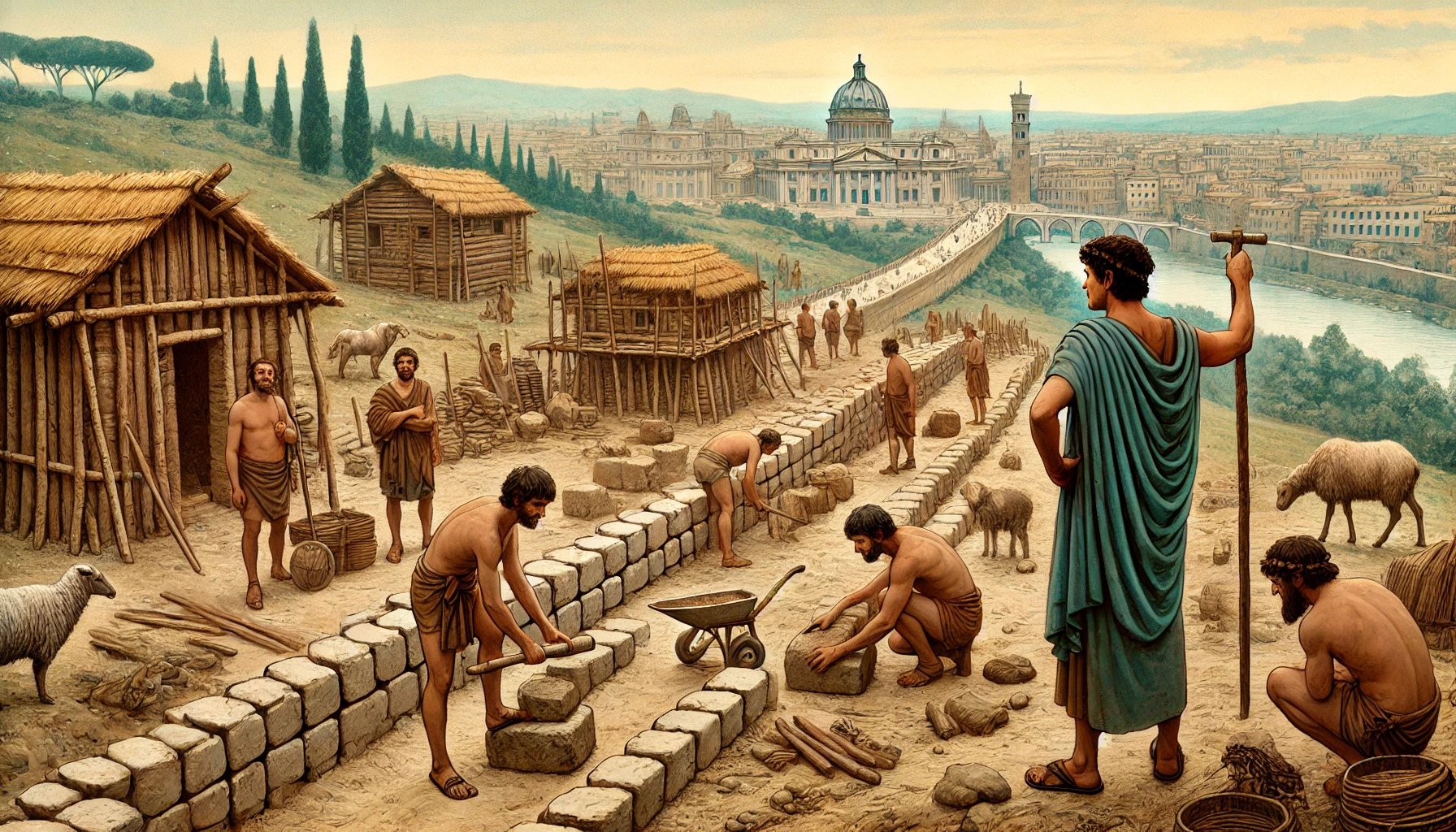 The Legendary Foundation of Rome: Romulus and the Birth of a City ...