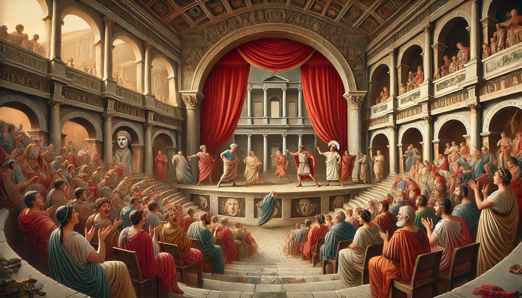 The Roman Theater Experience: Drama, Satire, and Spectacle in the ...