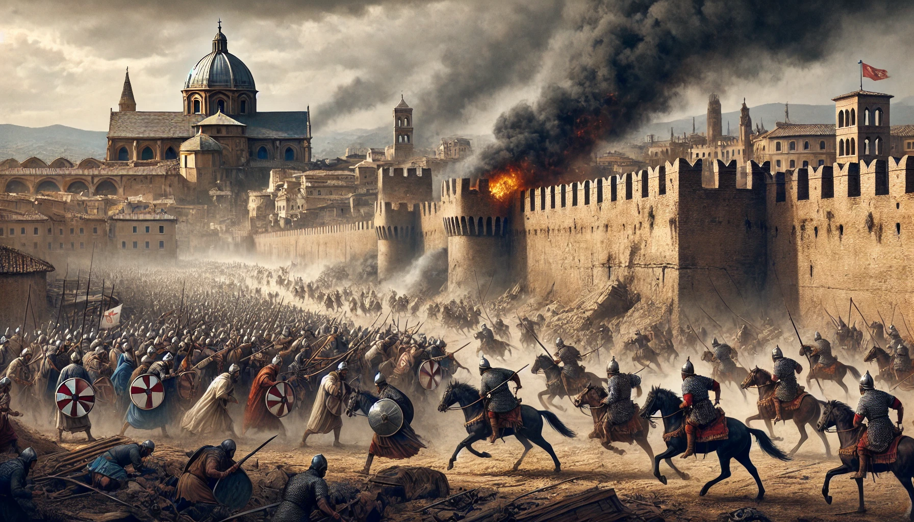 The Saracen Raids on Rome: The 9th-Century Threat to the Eternal City ...