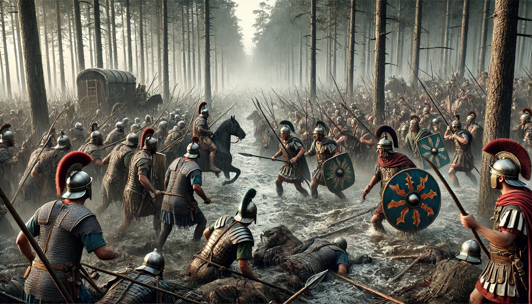 The Teutoburg Forest Disaster (9 AD): Arminius, Varus, and the Day Rome ...