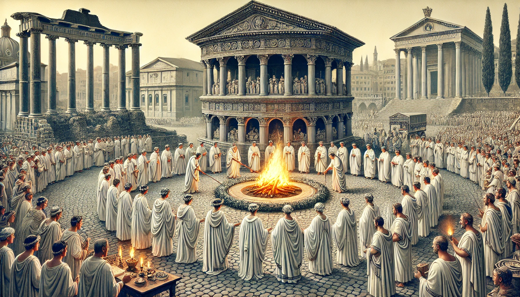 The Vestal Virgins and the Sacred Fire: Guardians of Rome’s Eternal ...