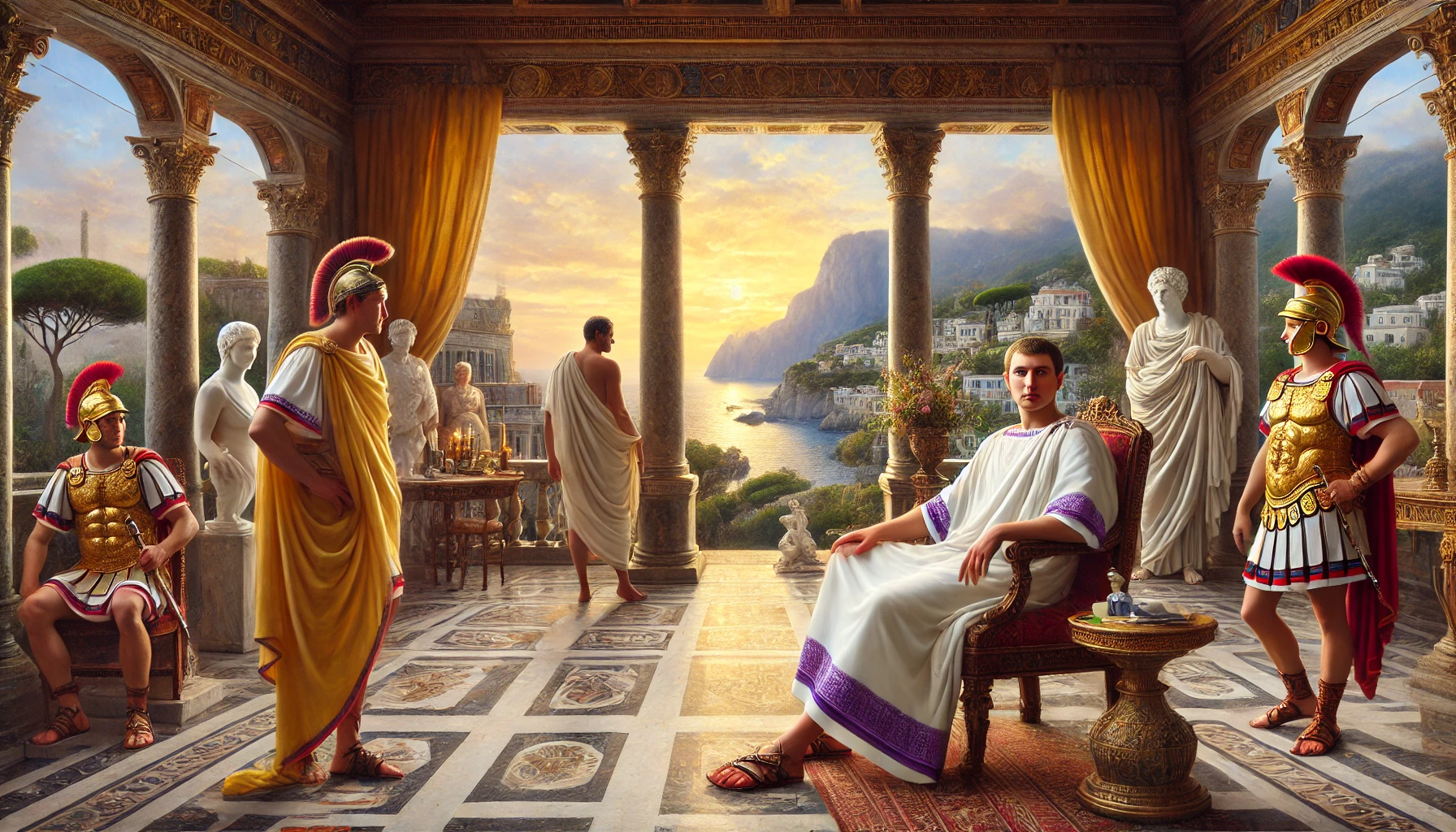 Tiberius on Capri: Power, Isolation, and the Shadow of the Empire ...
