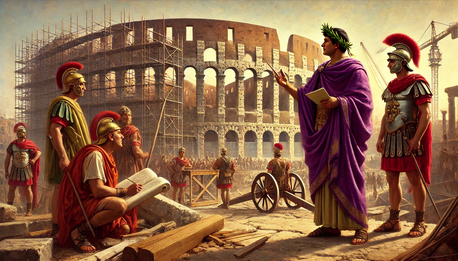 Vespasian and the Vision of the Colosseum: Building Rome’s Eternal ...