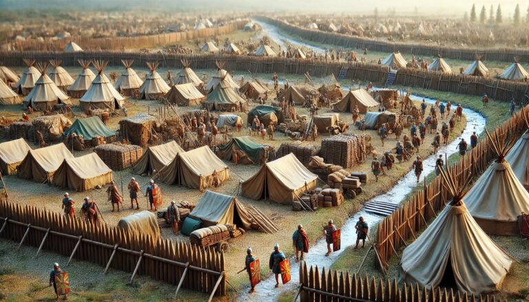 Inside a Roman Military Camp: Discipline, Strategy, and Survival ...
