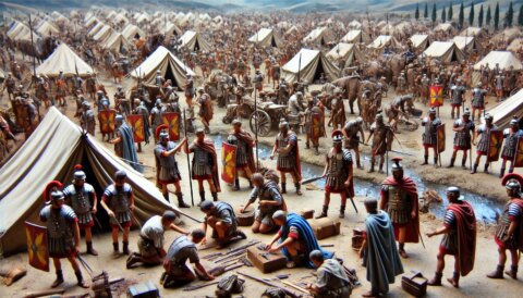 Inside a Roman Military Camp: Discipline, Strategy, and Survival ...