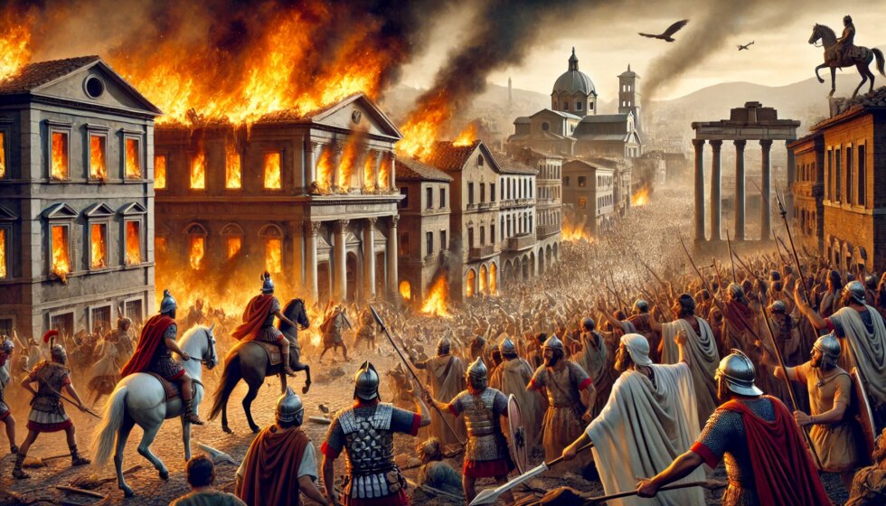The Sack of Rome in 410 AD: The Fall of an Eternal City ~ HistoriaRomana