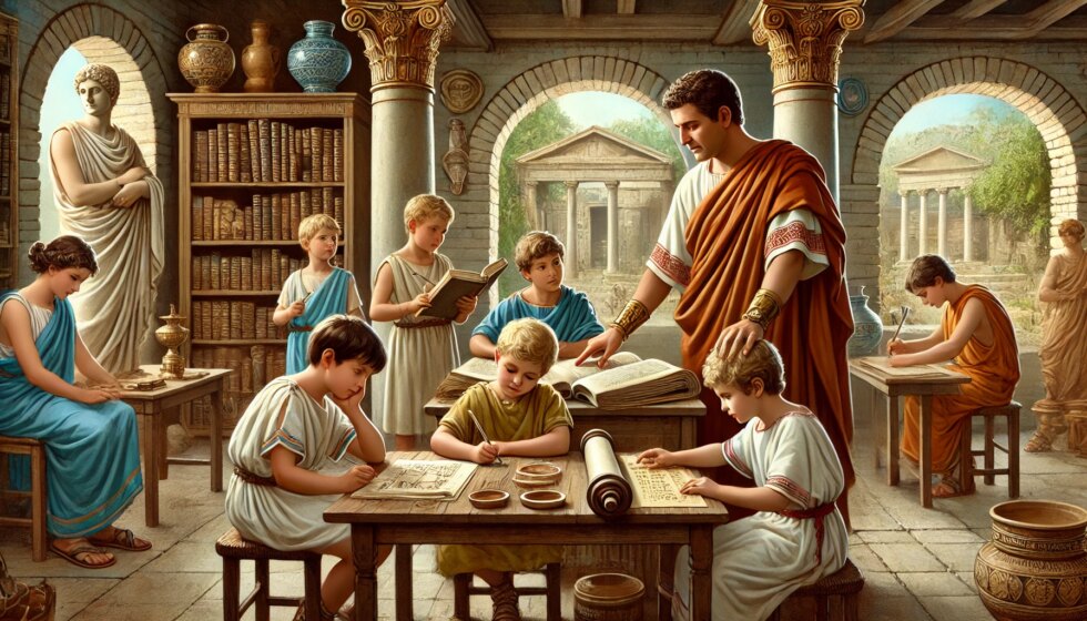 Learning in the Roman World: Education in the 1st Century AD ...