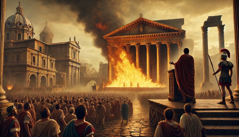 The Funeral of Julius Caesar: The Speech That Shook Rome ~ HistoriaRomana