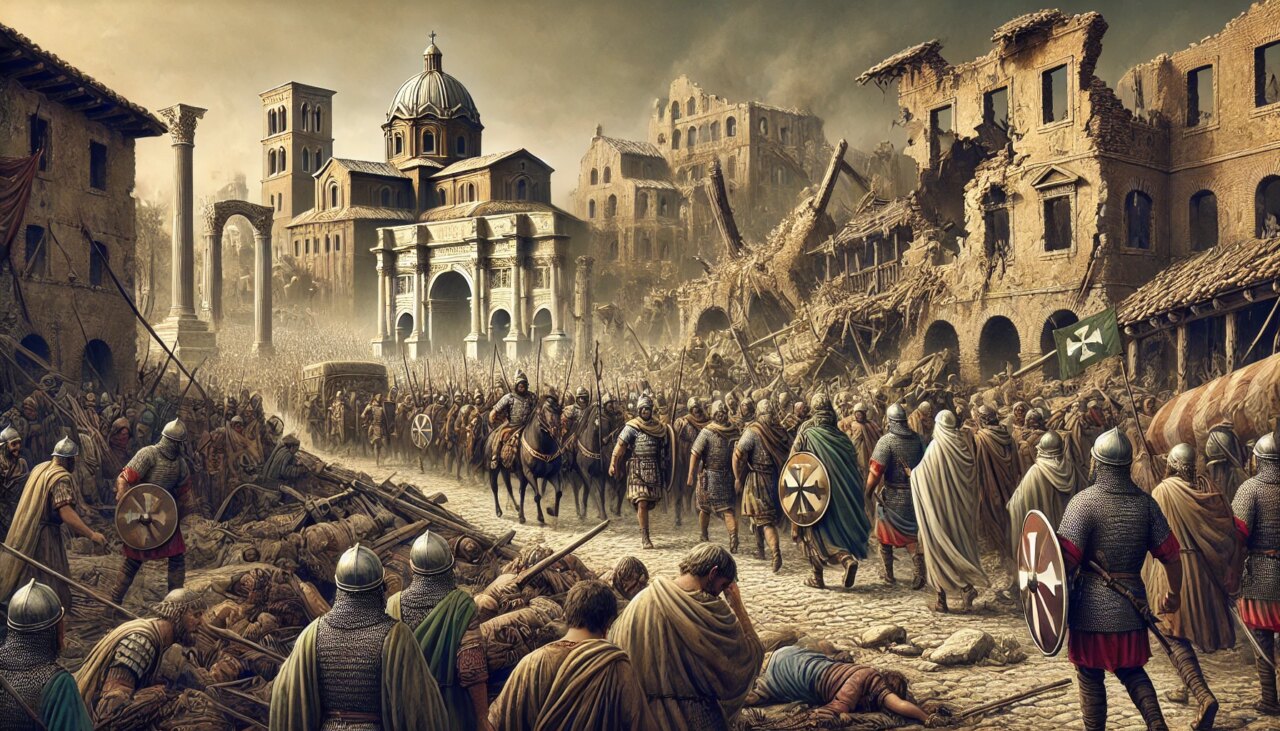 The Gothic War and the Devastation of Rome (535–554 CE) ~ HistoriaRomana