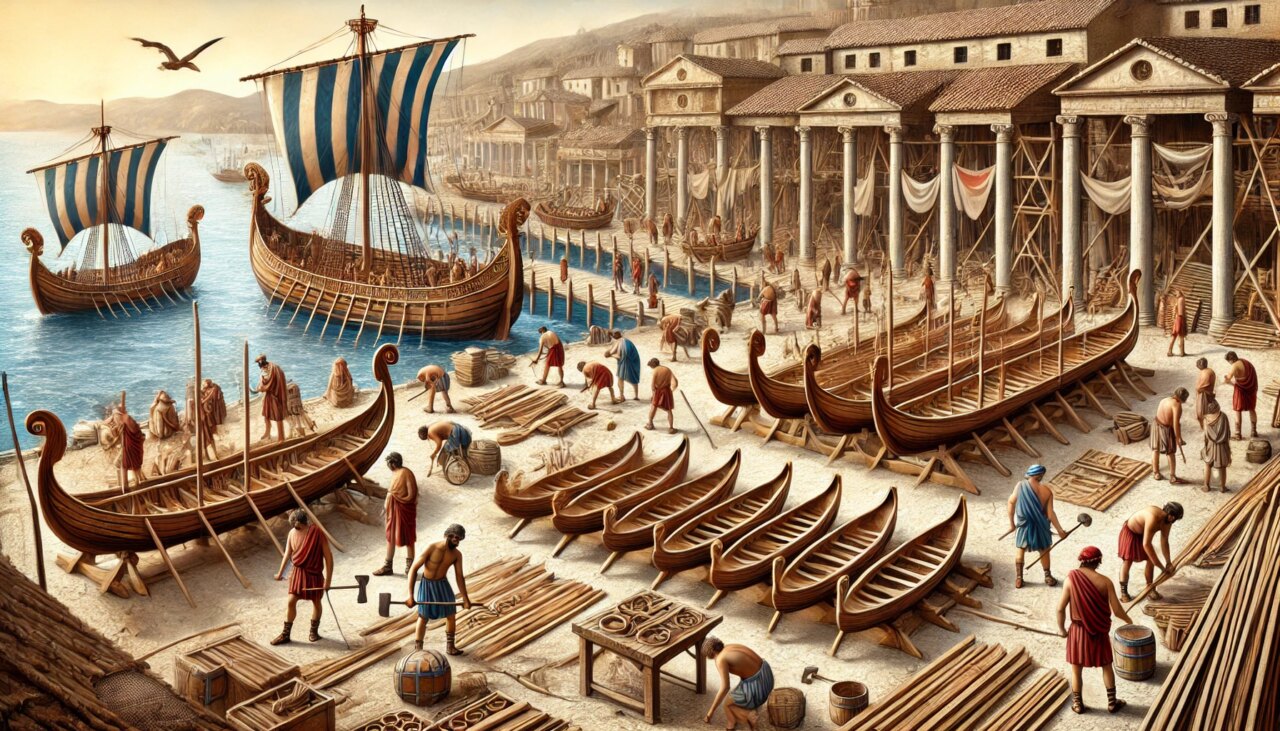 Building Rome’s Naval Might: Inside a Roman Shipyard in the 1st Century ...