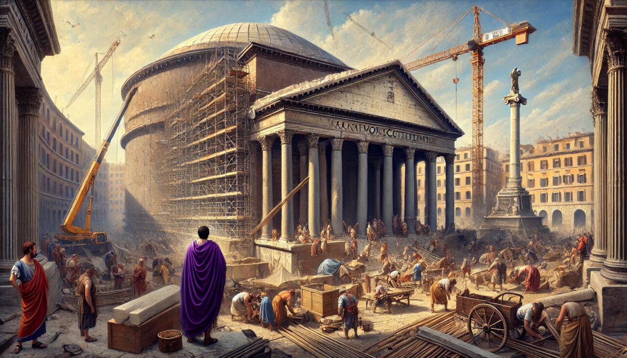 Constructing the Pantheon: Hadrian’s Architectural Masterpiece ...
