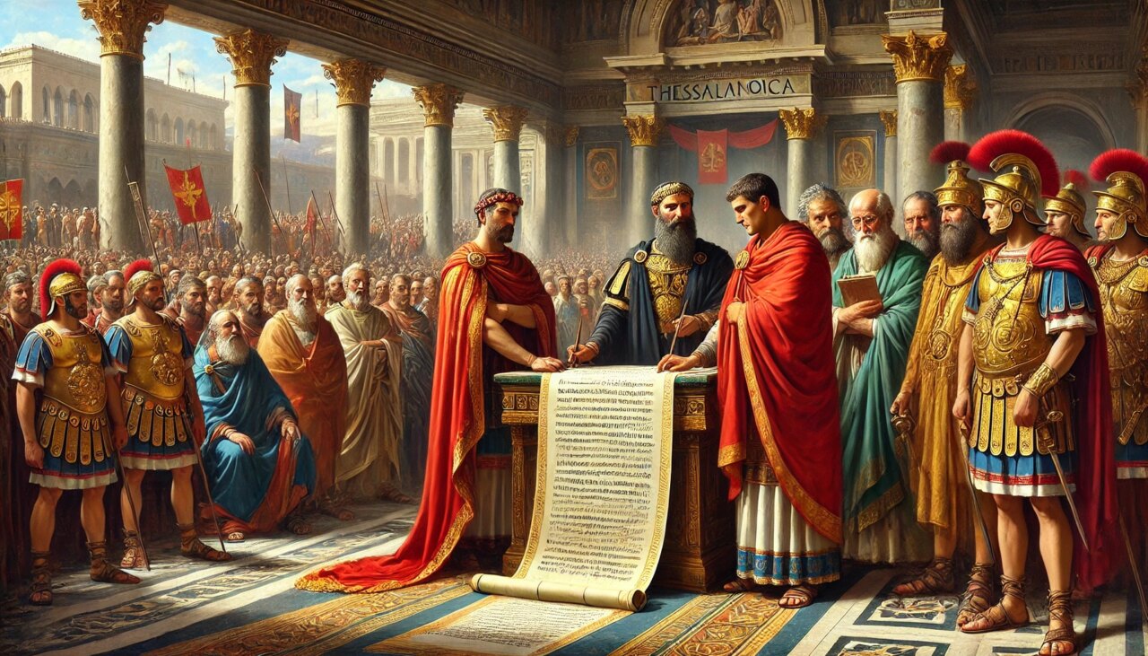 The Edict of Thessalonica: Christianity Becomes the Roman State ...