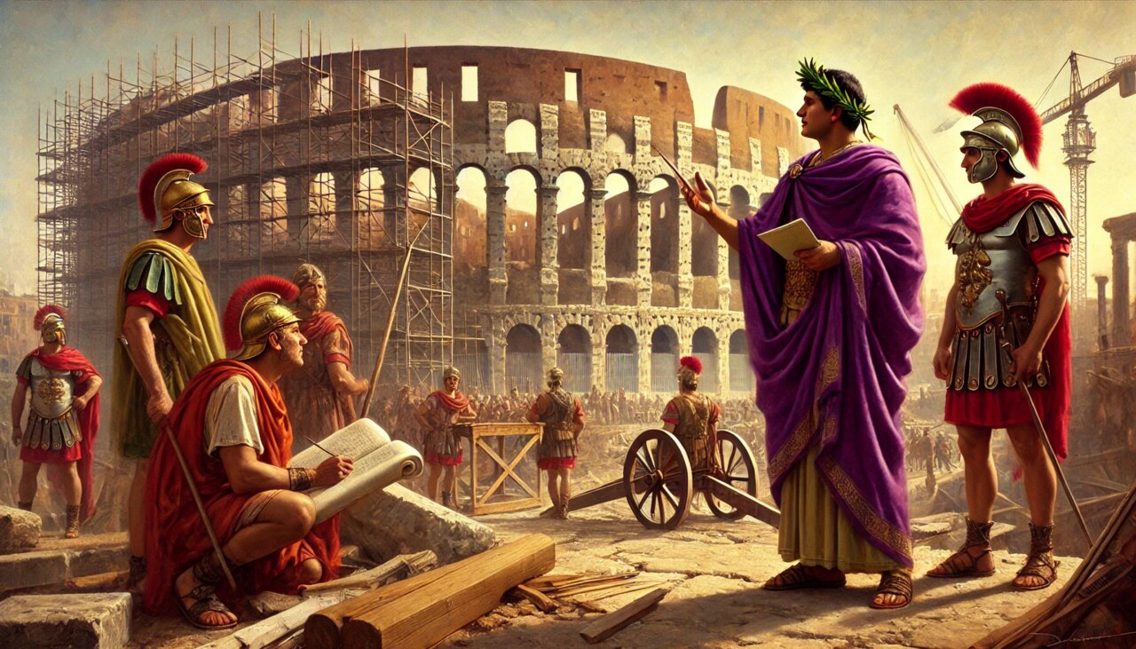 Vespasian and the Vision of the Colosseum: Building Rome’s Eternal ...