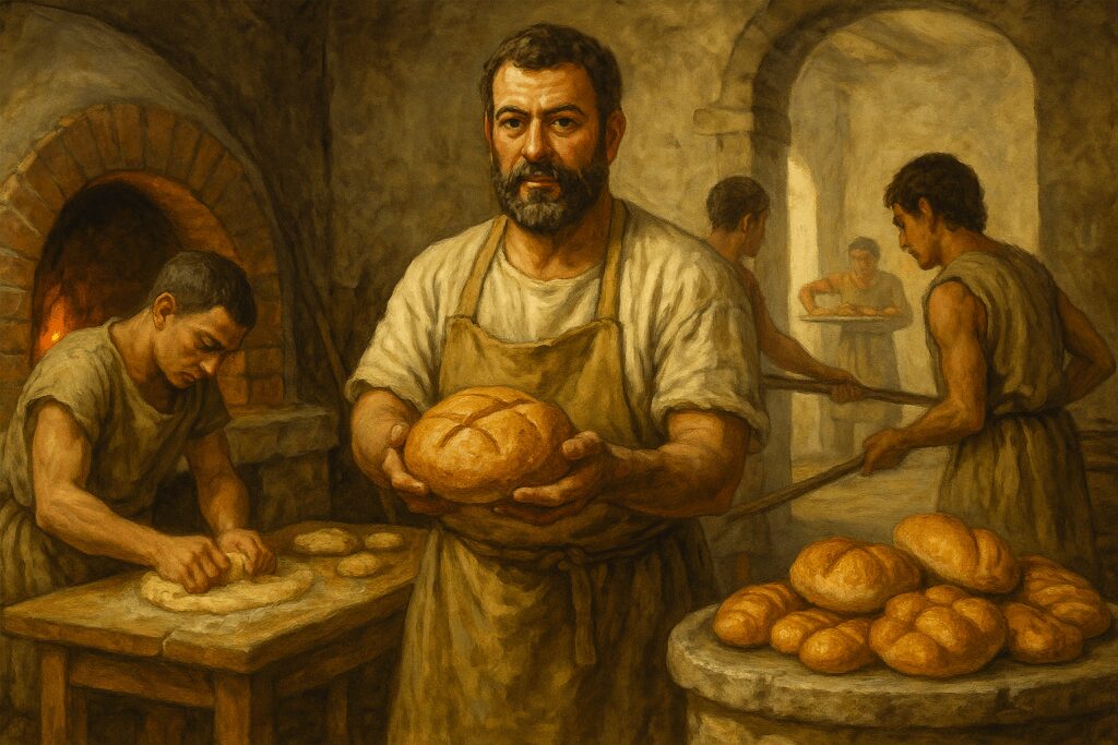 A Day in the Life of a Roman Baker: Bread for the Masses ~ HistoriaRomana