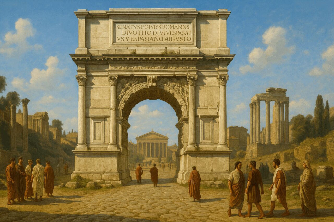 The Arch of Titus: Commemorating Rome’s Triumph Over Judah in AD 82 ...