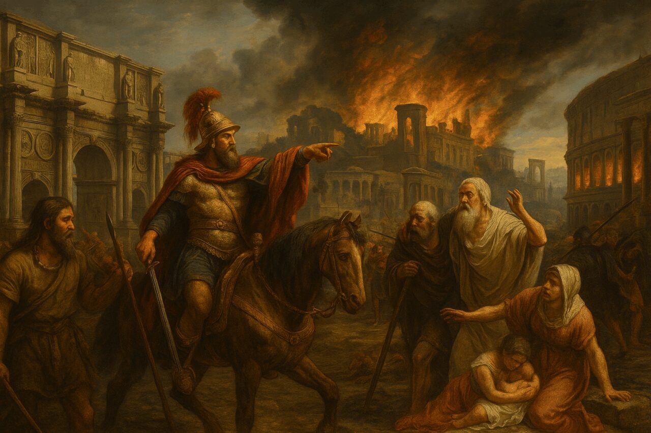 The Vandal Sack of Rome in 455 CE: Genseric’s Forty-Day Plunder and Its ...